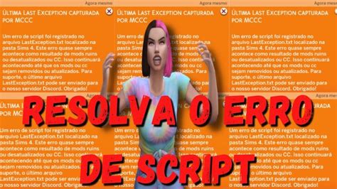 Resolva O Erro De Script MCCC