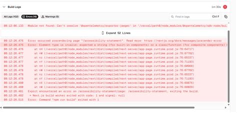 Nextjs Build On Vercel Is Failing Help Vercel Community