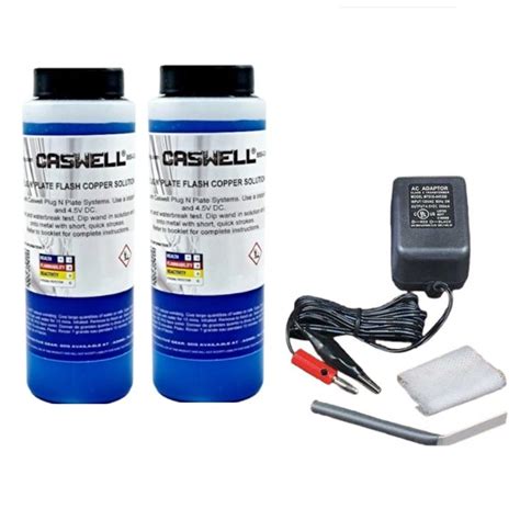 Caswell Plating® Plug N Plate™ Brush Plating System For Copper Micro Mark