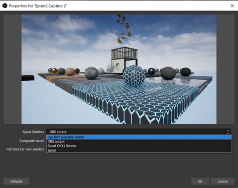 How To Live Stream From Unreal Engine With Zero Latency Compression Using Spout