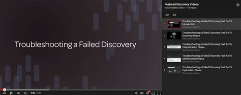 5 Part Series On Troubleshooting A Failed Discover Servicenow