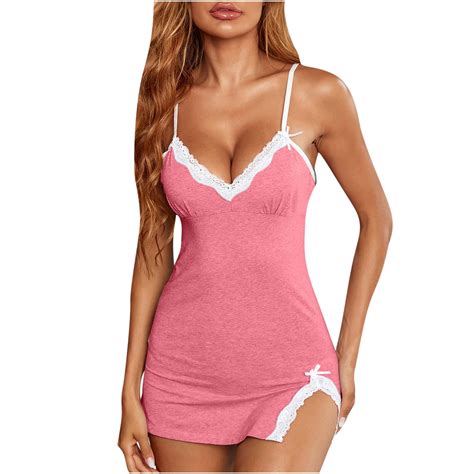 Librclo Lingerie Set For Women Underwear Lingerie Dress Role Play V Neck Sexy Dress Lace