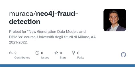 Github Muraca Neo4j Fraud Detection Project For New Generation Data Models And Dbmss Course