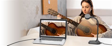 Kitchbai Visualiser Usb Document Camera For Teaching Pc Camera For Classroom With Auto Focus