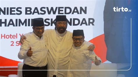 Sikap Pks Usai Anies Jadikan Cak Imin Cawapres Setengah Hati