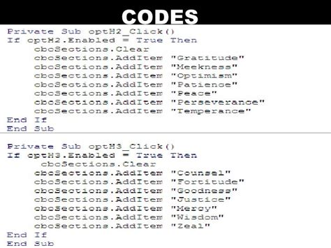 Visual Basic Codes And Screen Designs Visual Basic Codes And Screen Designs