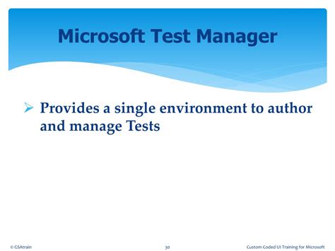Ppt Automating Coded Ui Testing Using Microsoft Testing Tools In