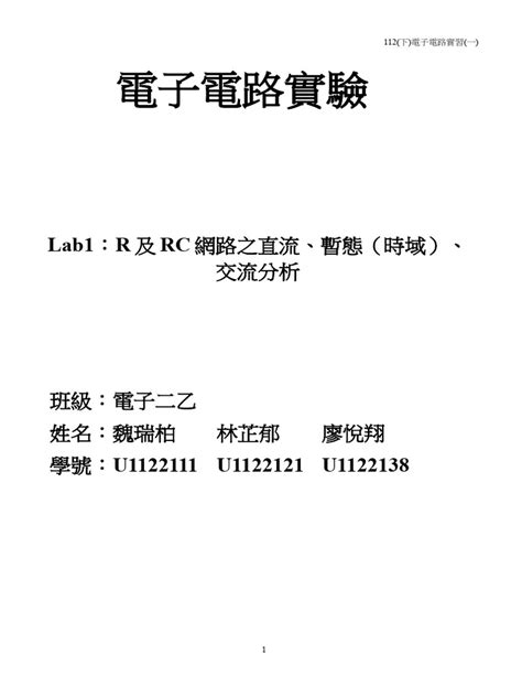 lab 1 pdf