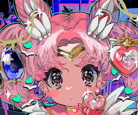 Chibi Usa Sailor Chibi Moon And Super Sailor Chibi Moon Bishoujo