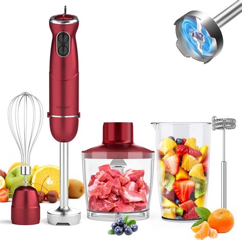 Immersion Blender 5 In 1 Hand Blender 800w Hand Mixer