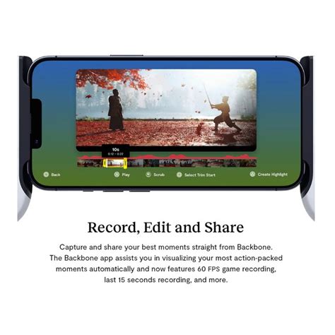 Jual Good Backbone One Mobile Gaming Controller 2nd Gen For Iphone