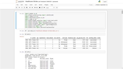Vishal Vaibhav On Linkedin Machinelearning Strokeprediction Healthcareai Datascience