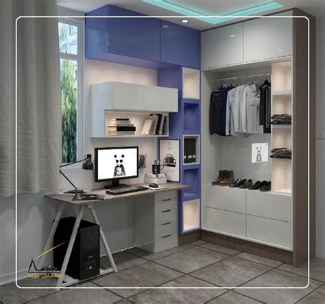 طراحی دکوراسیون اتاق خواب نوجوان عکس و نمونه کار معماران کارینا