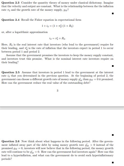 2 Intertemporal Budget Constraint Of The Government