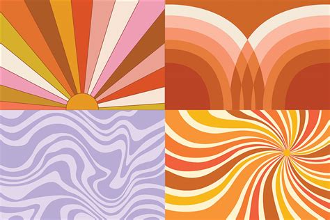 15 بک گراند وکتور غروب خورشید انتزاعی کد محصول 110103