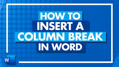 What Is Column Break In Ms Word Design Talk