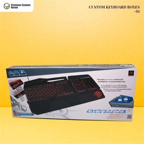 Custom Printed Keyboard Packaging Boxes With Logo By PCB