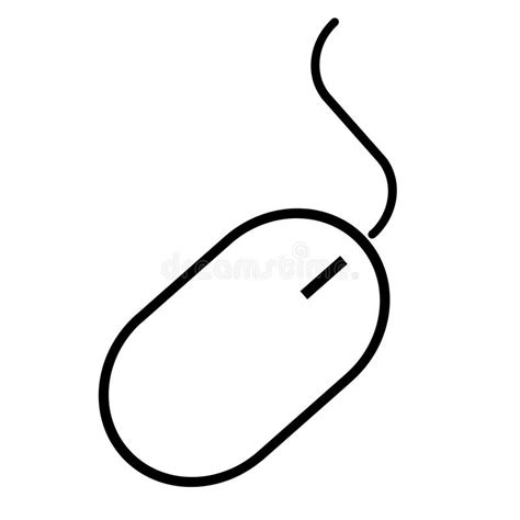 Vector Illustration Of Mouse Symbol Stock Vector Illustration Of