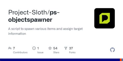 Github Project Slothps Objectspawner A Script To Spawn Various