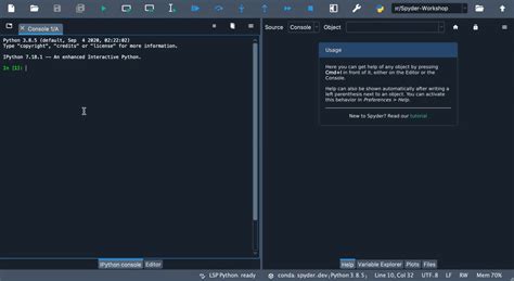 Help — Spyder 5 Documentation