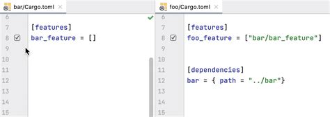IntelliJ Rust New Functionality For Cargo Features The CLion Blog