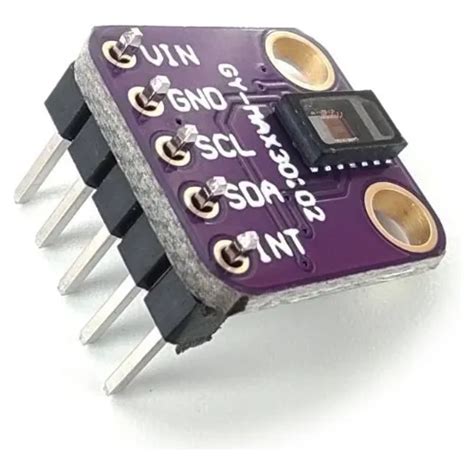 Módulo De Sensor De Ritmo Cardíaco Para Arduino Max30102 Cuotas Sin Interés