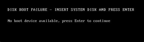 No Boot Disk Has Been Detected Or The Disk Has Failed Solved Techcult