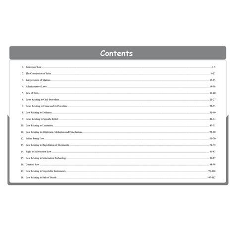 Cs Executive Chart Books Quick Revision Guide Jurisprudence Interpretation And General Laws