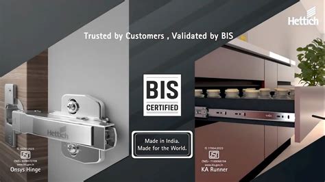 Hettich Bis Certification Onsys Hinge Ka Drawer Runner Youtube