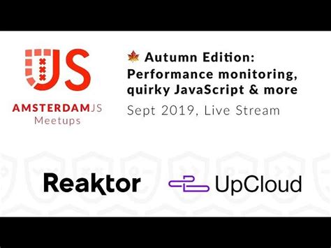Conference Talks Talk Performance Monitoring Quirky Javascript And More From Javascript