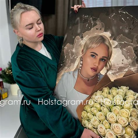 Портреты На Холсте Прекрасное появление малыша 💜 семья подароксемье подарокжене