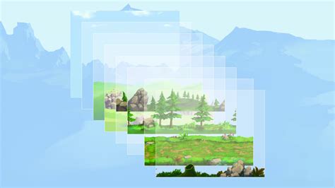 Nature Parallax Background Bundle By Ludicarts