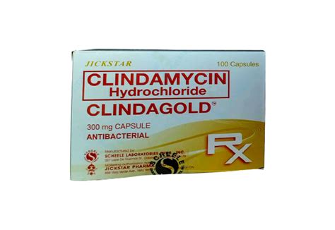 Clindagold Clindamycin Hydrochloride 300mg Capsule 100s Price In The