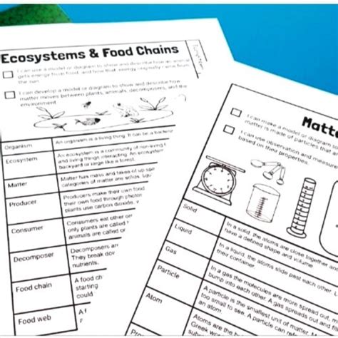 5th Grade Interactive Science Notebook Set Up Ngss Editable Classful