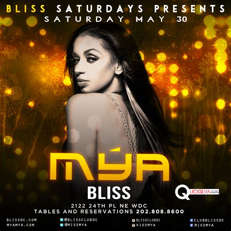 Mya Live At Bliss Washington Dc Mýa