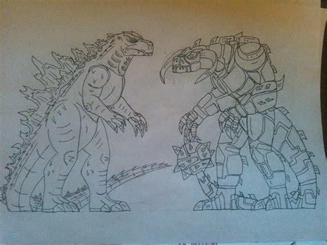 Lbtgodzilla Godzilla And Obsidius By Apexguardian2022 On Deviantart