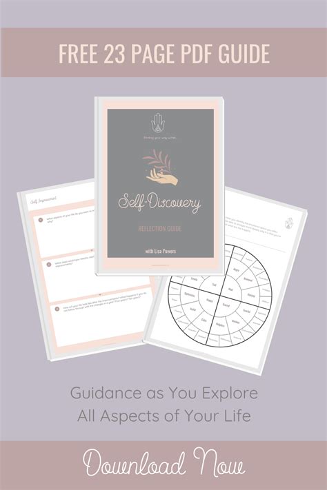 Self Discovery Reflection Guide Lisa Powers Official Site