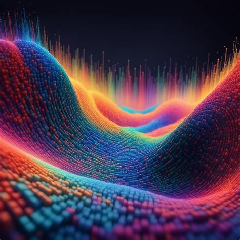 premium photo 3d rendering of abstract technology background