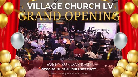 250 People Gathered To Worship Village Church Grand Opening Recap