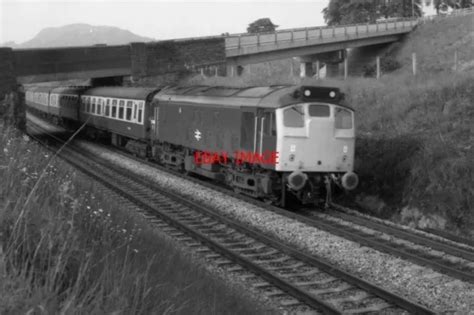 Photo Br Loco No Class 25 Diesel 25216 Nr Abergavenny In 1973 £185