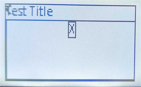 Aligning Objects On Menu Page How To LVGL Forum