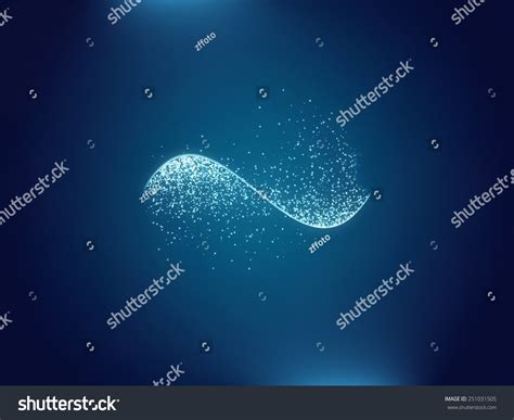 Abstract Glowing Dna Strand Stock Illustration 251031505 Shutterstock
