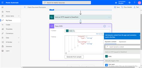 Using Microsoft Flow And Sharepoint Api For Checking Document Read