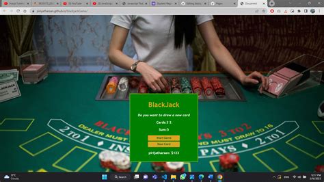 Github Pirijatharsanblackjackgame