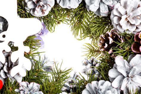 새해 텍스트에 대한 빈 복사 공간 장소와 크리스마스 초대 프레임입니다 0명에 대한 스톡 사진 및 기타 이미지 0명 가장자리