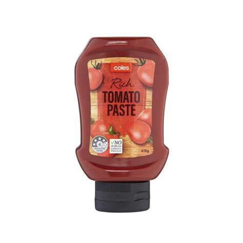 Buy Coles Squeezy Tomato Paste 415g Coles