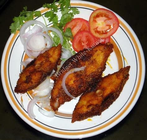 Fried Fish Slices Fried Pomfret Slices Bridget White