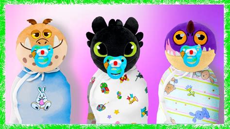 МАЛЫШИ ДРАКОНЫ Как приручить дракона 3 Беззубик Дневная Фурия СВОИМИ РУКАМИ Youtube