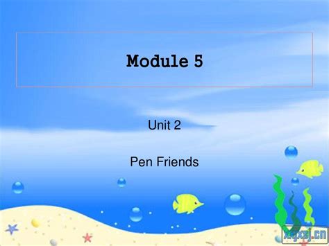 M5U5 Can you be my Chinese pen friend word文档在线阅读与下载 无忧文档