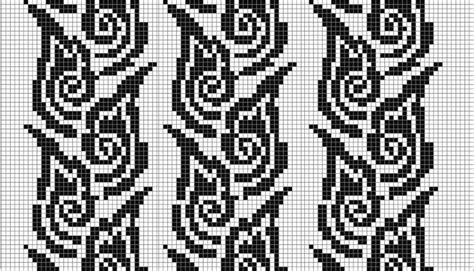 Много новых красивых схем жаккардовых узоров свободный доступ Мне интересно и мой жаккард Дзен